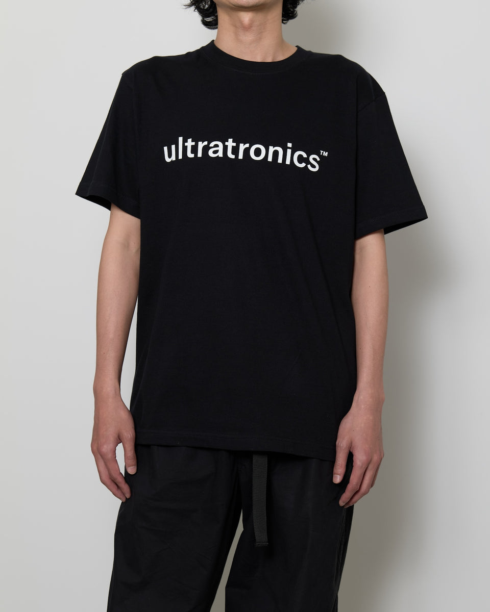 ultratronics [t-shirt] white logo – codex | edition